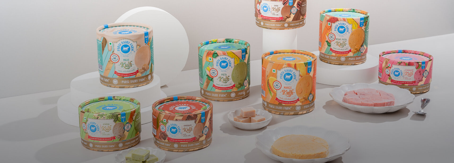 Kulfi Collection From Parsi Dairy Farm